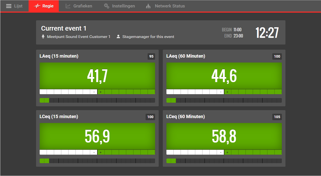 Sound Event in the portal – Munisense Support Center